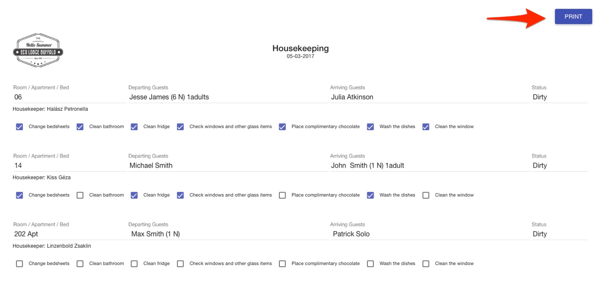 Setting Up Housekeeping Rules and Tasks