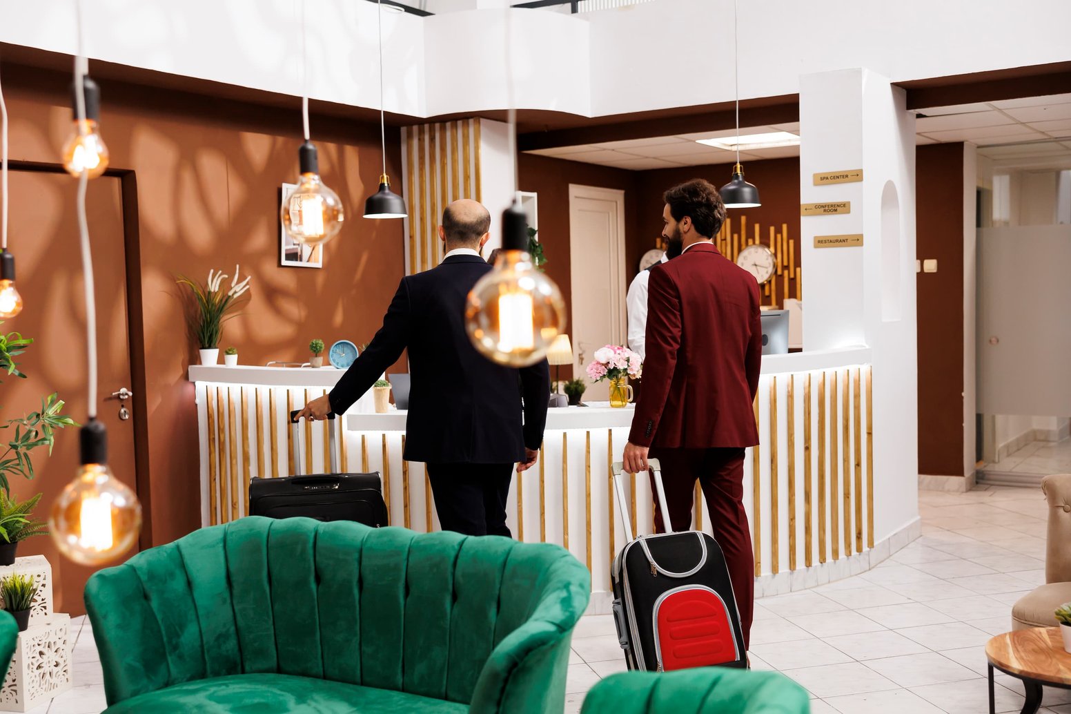 Average check-in time for hotels