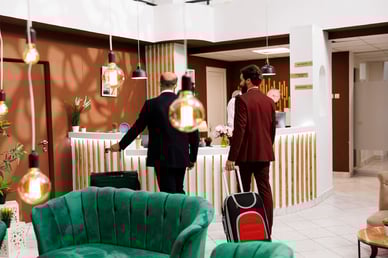 Average check-in time for hotels