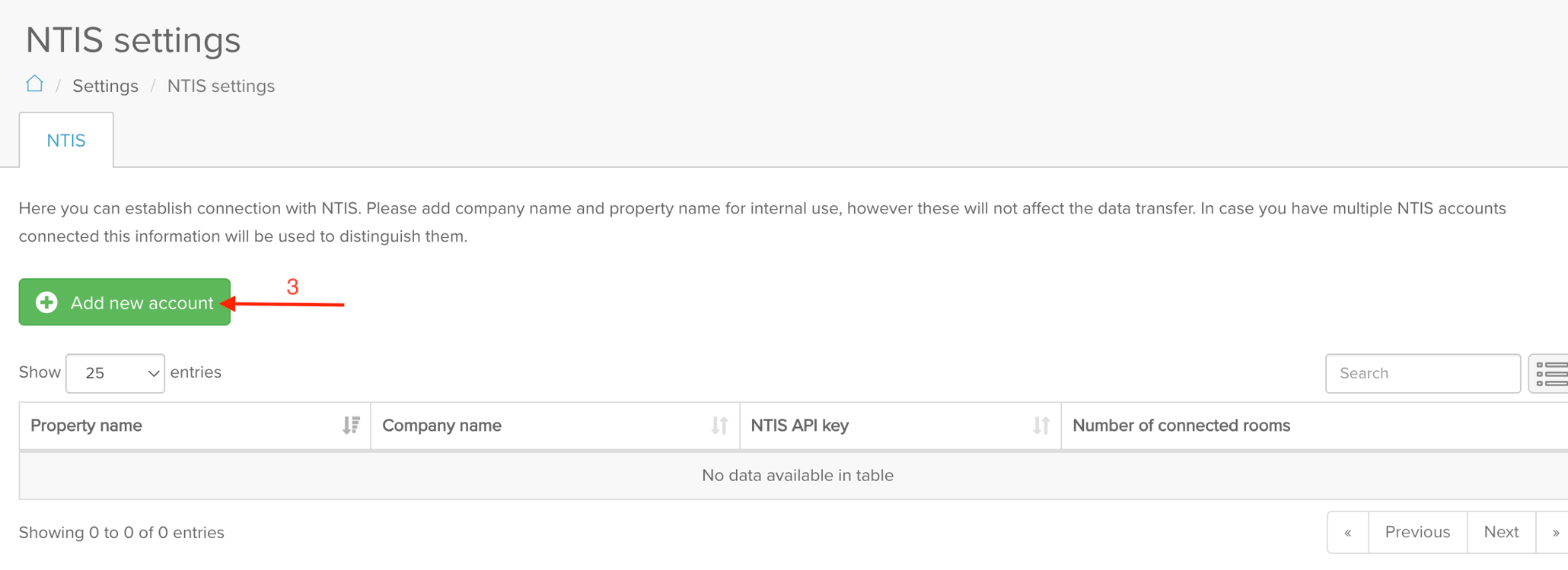 NTIS connection guide