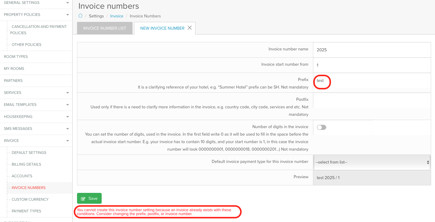 🧾 How Prefix and Postfix Validation Works for Invoice Numbers