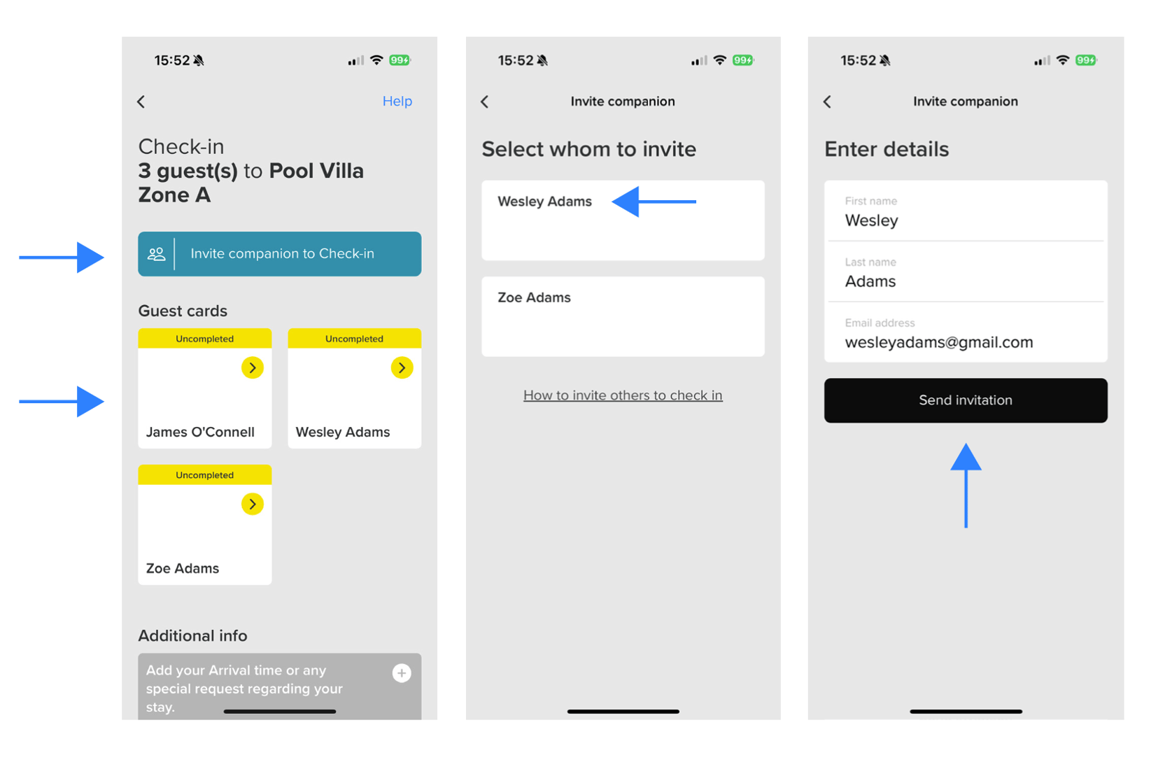 Guest Check-In Guide for the GuestAdvisor App