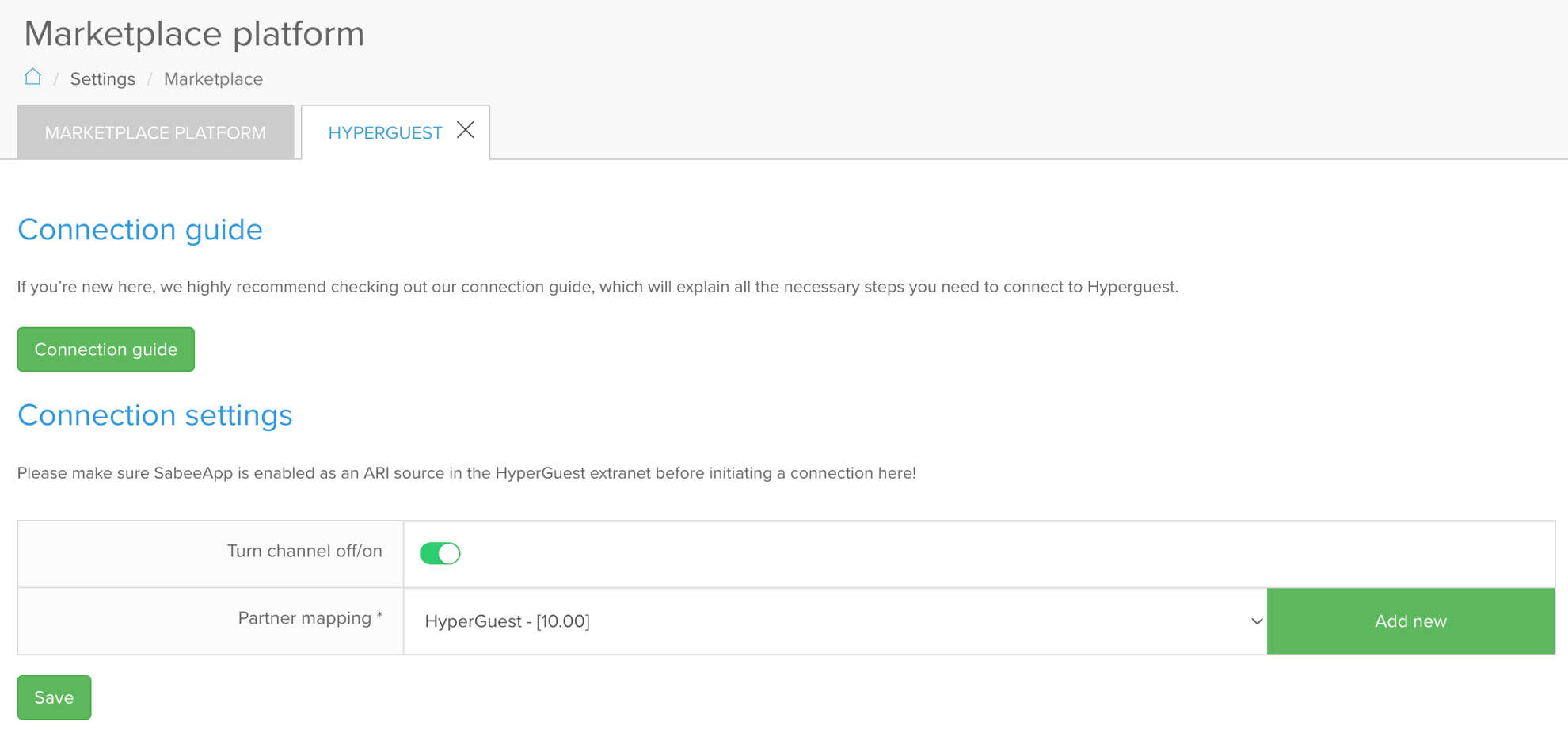 How to Connect and Use HyperGuest with SabeeApp
