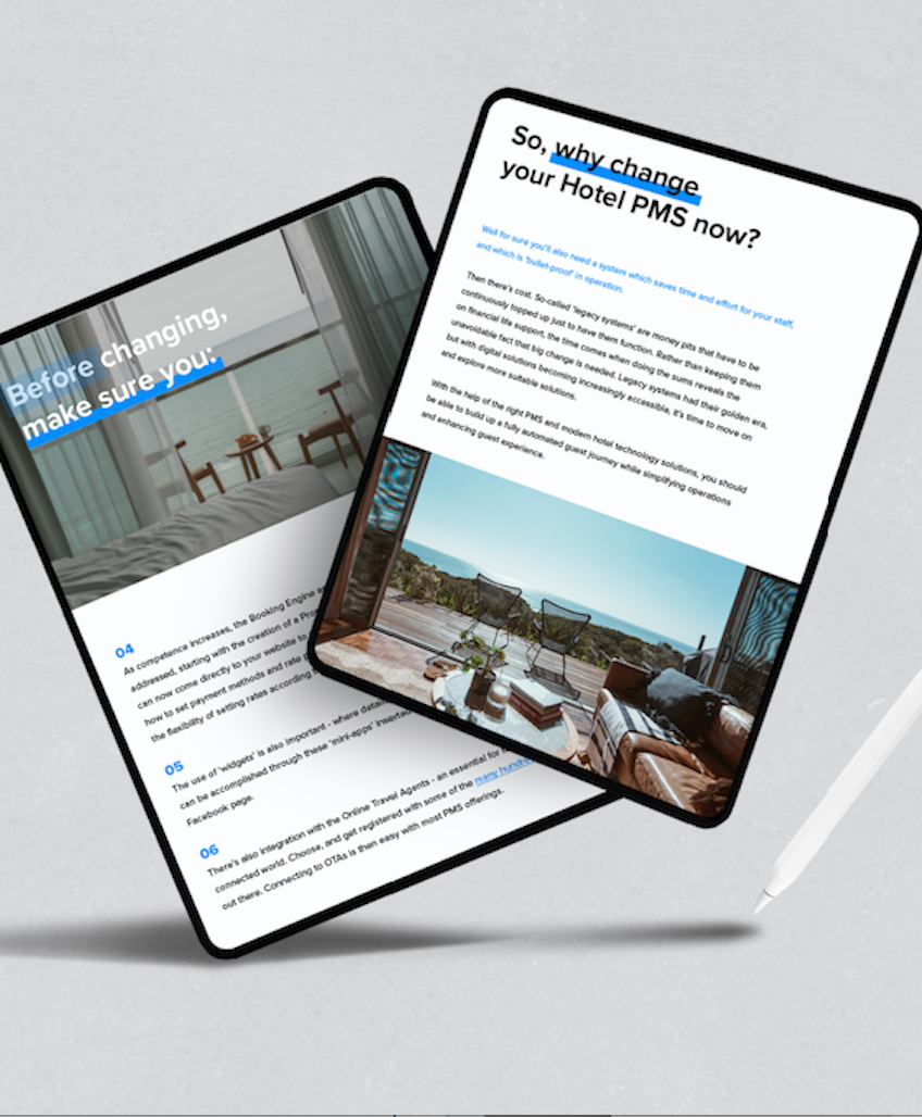 ดาวน์โหลด eBook เกี่ยวกับการเลือก PMS ให้เหมาะสำหรับโรงแรมของคุณ | SabeeApp